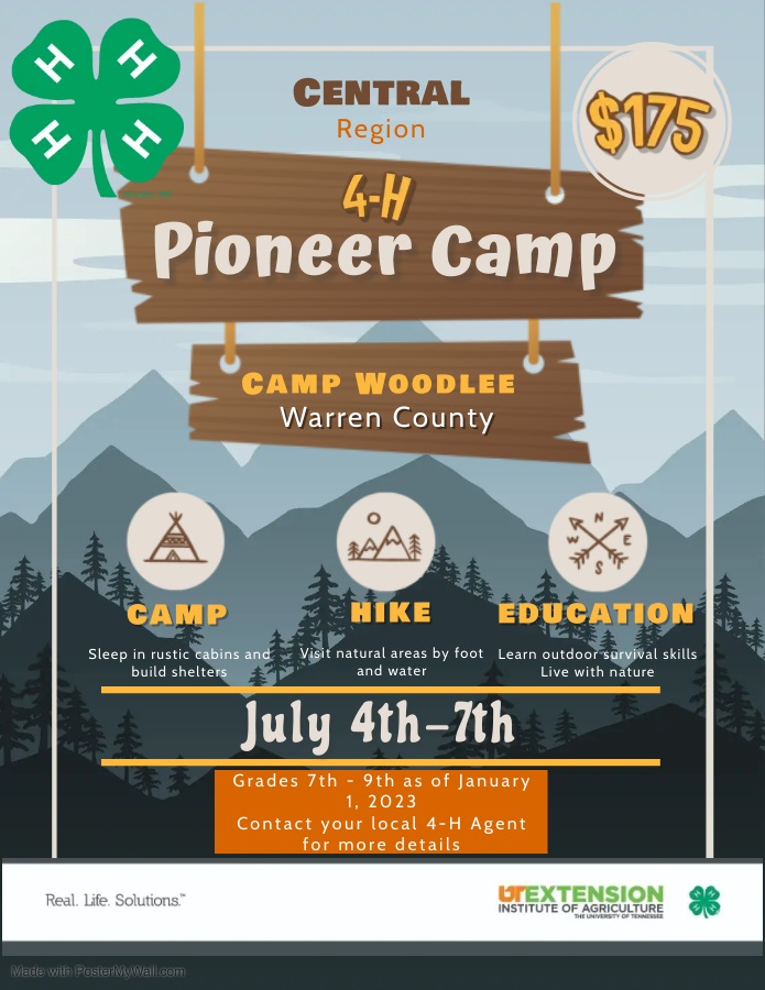 Davidson County 4-H Camps | Davidson County